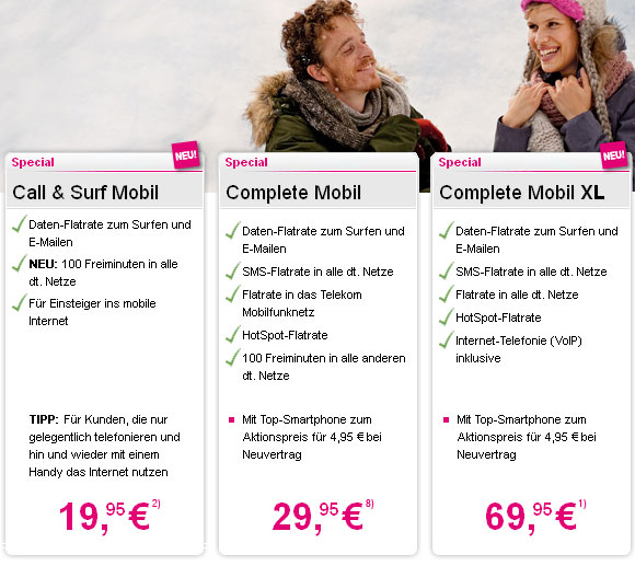 Telekom Affiliate News Mobilfunk